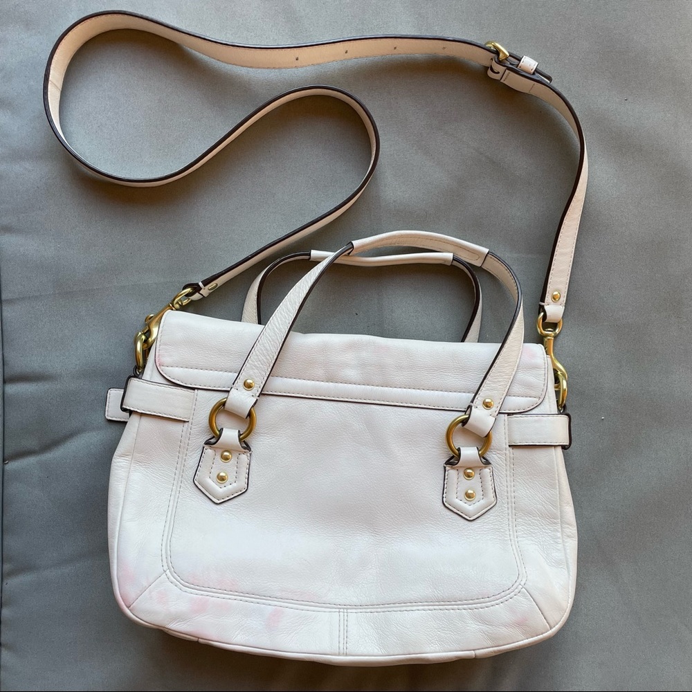 Coach Campbell White/Cream Purse - Gem